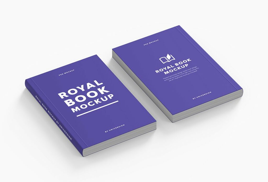 Royal Book Mockup – MasterBundles