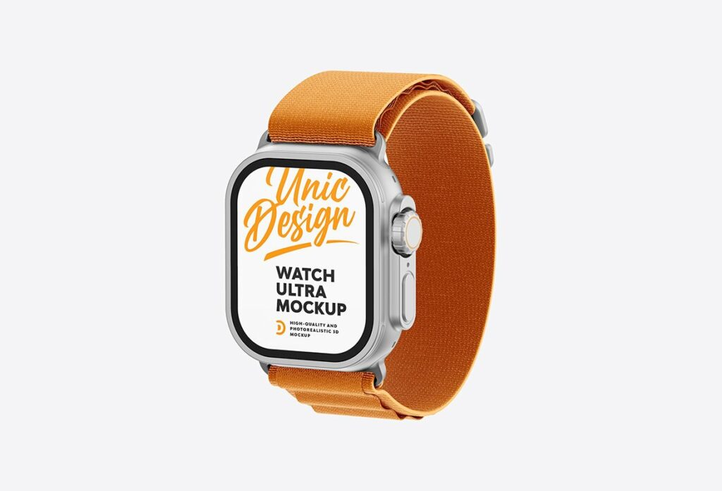 Watch Ultra Mockup – MasterBundles