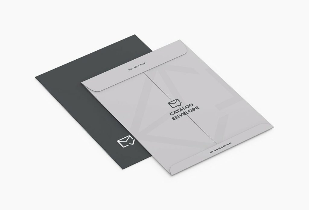 Catalog Envelope Mockup – MasterBundles