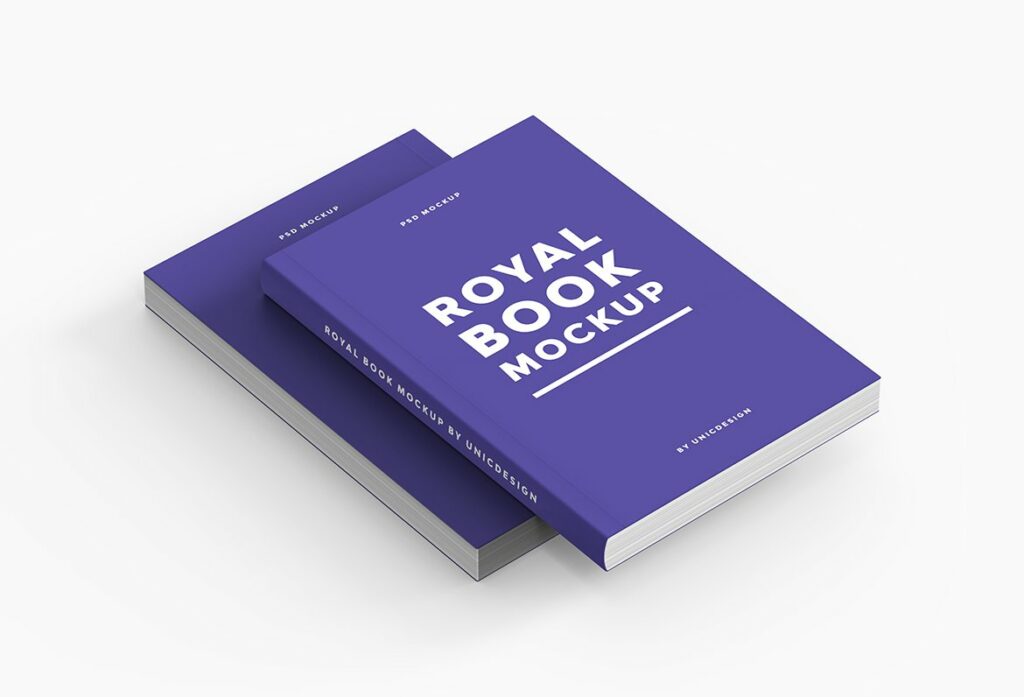Royal Book Mockup – MasterBundles