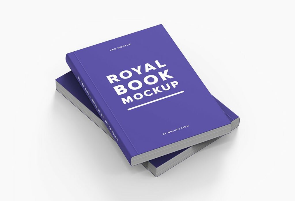 Royal Book Mockup – MasterBundles