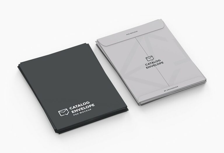Catalog Envelope Mockup – MasterBundles
