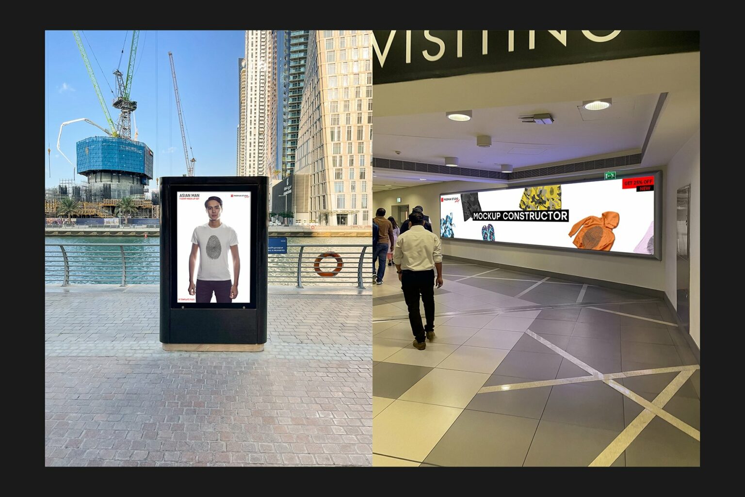 Dubai Billboards Mock-Up Set – MasterBundles