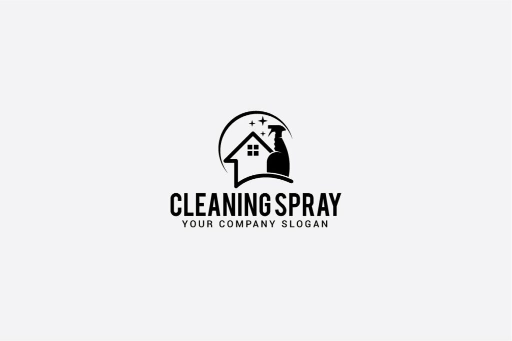 cleaning spray logo – MasterBundles