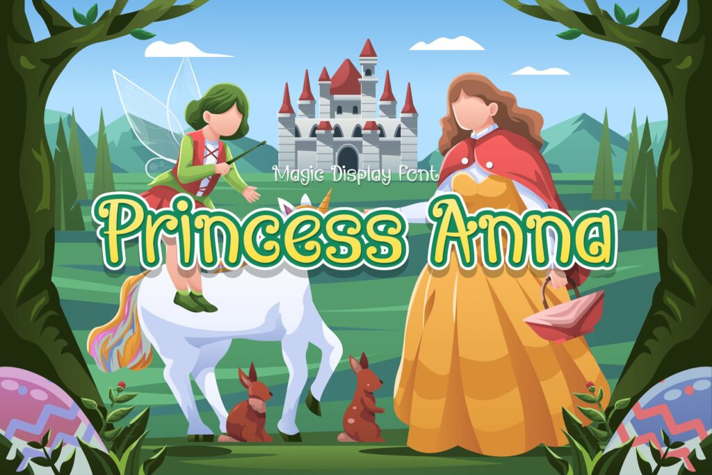 Princess Anna – Magic Display Font – MasterBundles