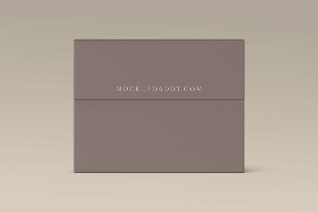 Premium Box Mockup – MasterBundles