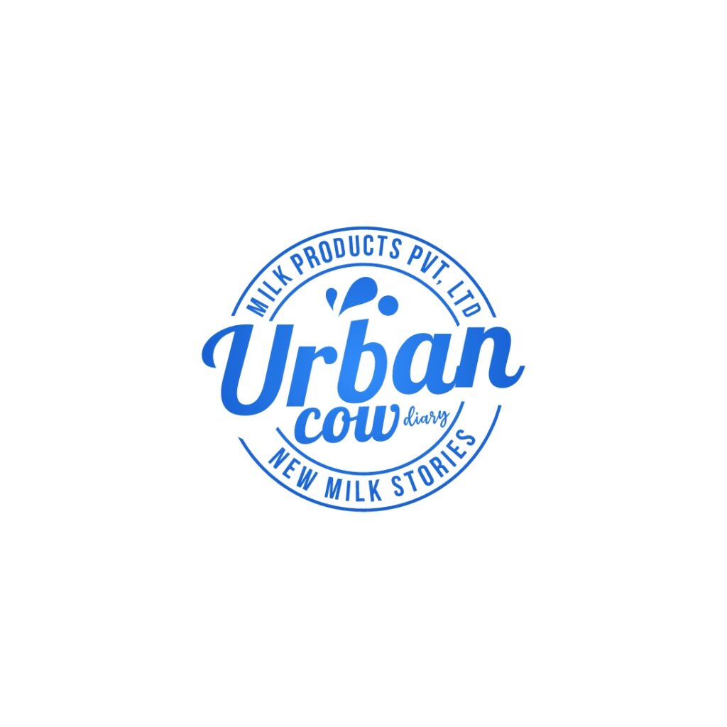 Urban Cow – Dairy Farm Logo Design - MasterBundles