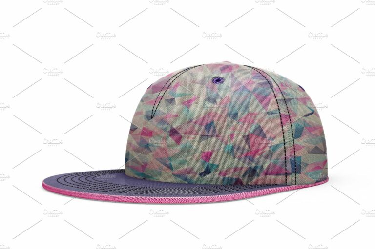 Snapback Cap Mockup – MasterBundles