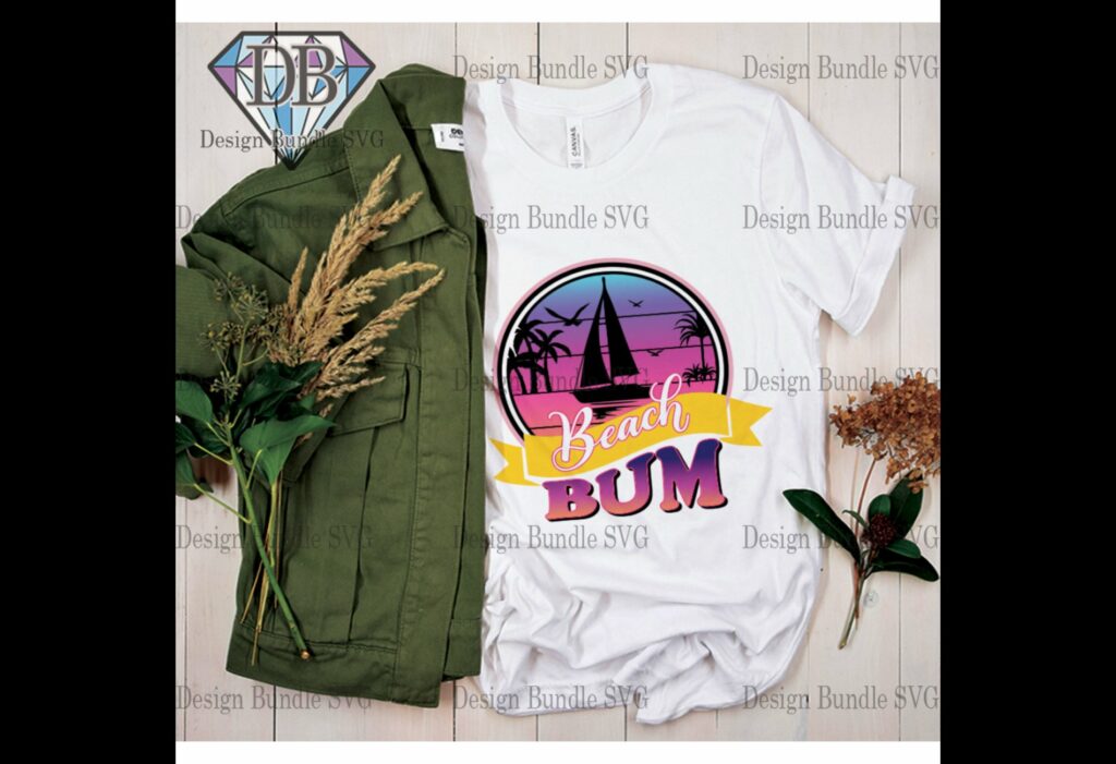 Beach Bum Summer Sublimation Svg – MasterBundles