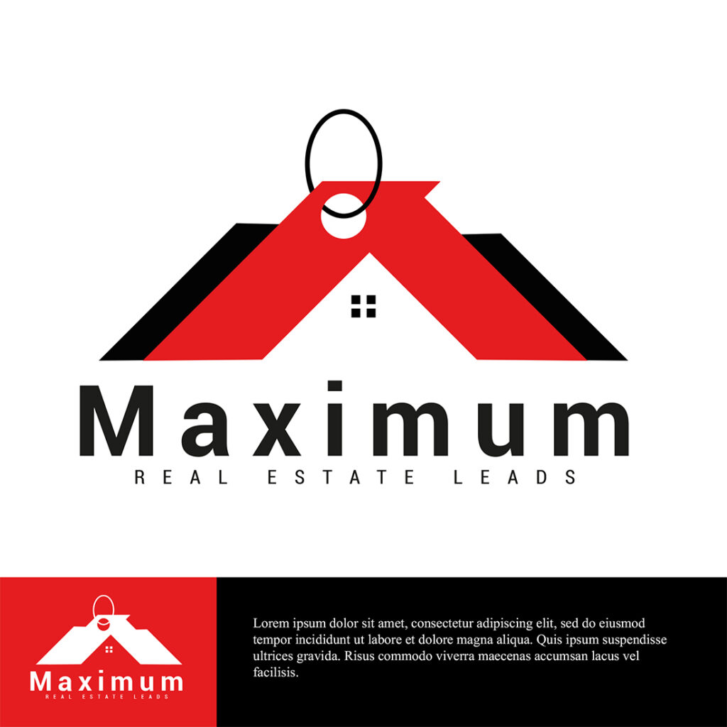 Letter M real estate logo design - MasterBundles