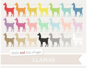 Llama Clipart – MasterBundles