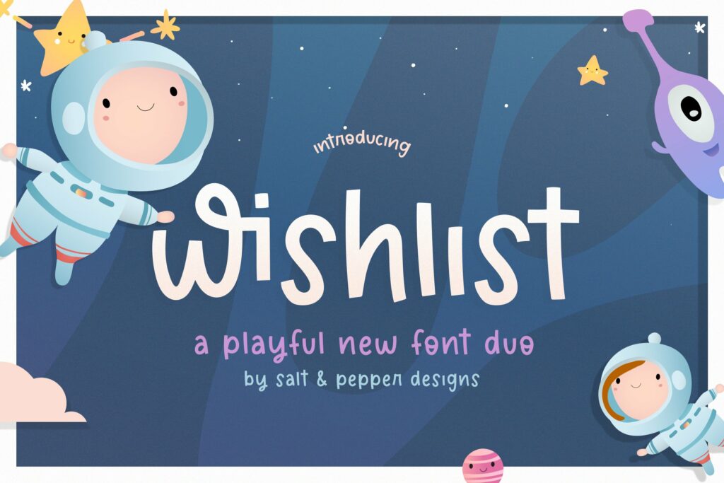 Wishlist Font Duo – MasterBundles