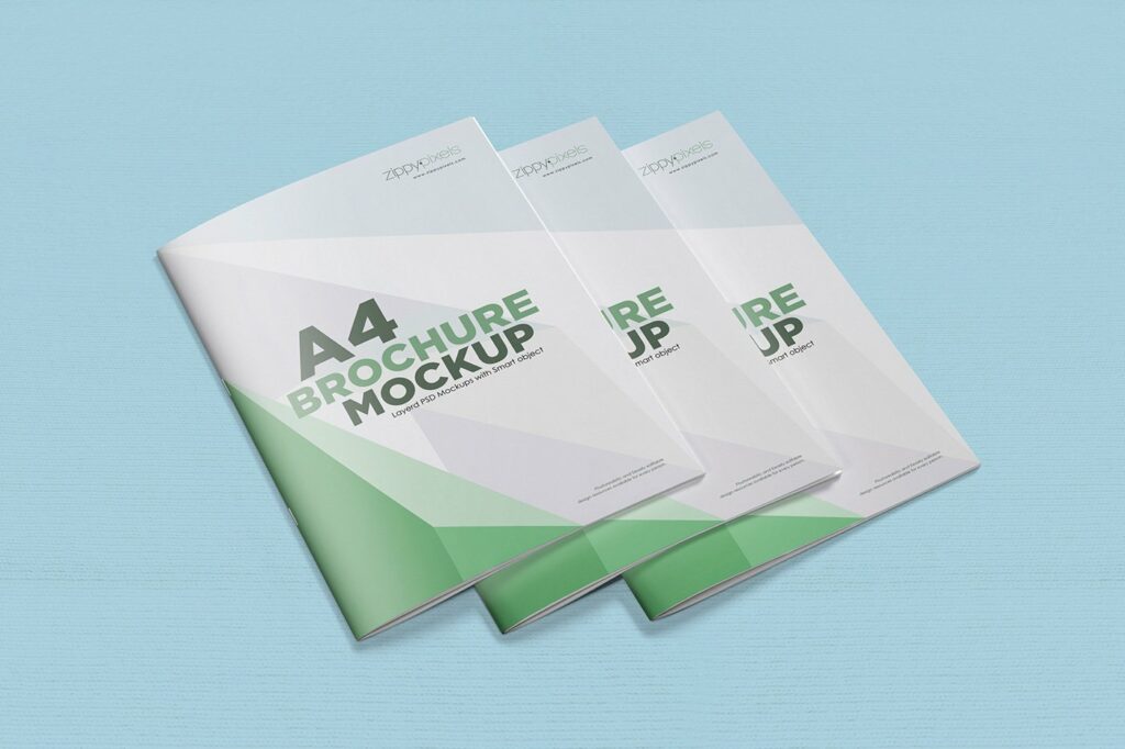 A4 Brochure Mockups – MasterBundles