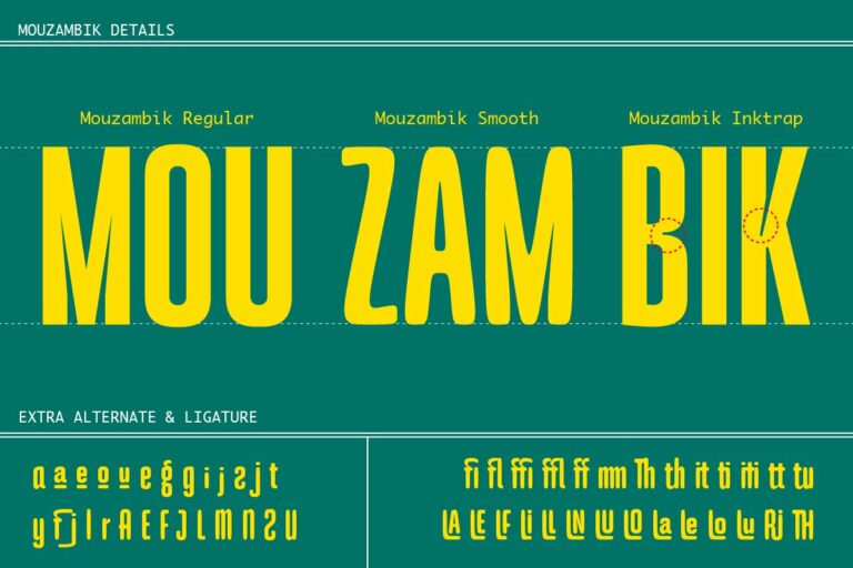 Mouzambik - Condensed Font – MasterBundles