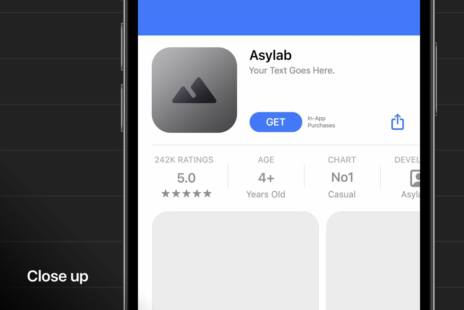 Mobile OS Icon Template Mockup - PSD – MasterBundles