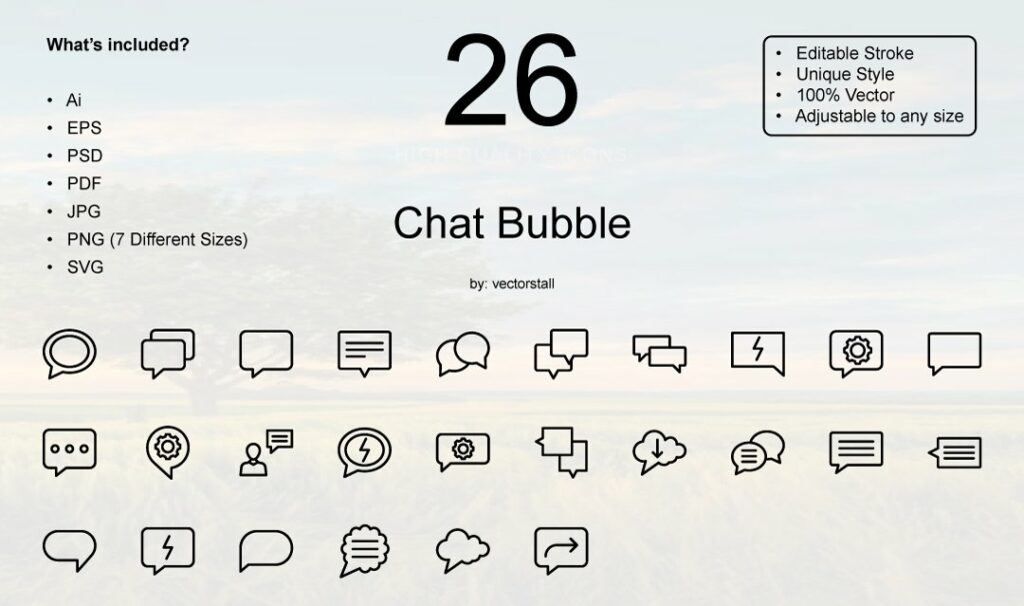 Chat Bubble – MasterBundles
