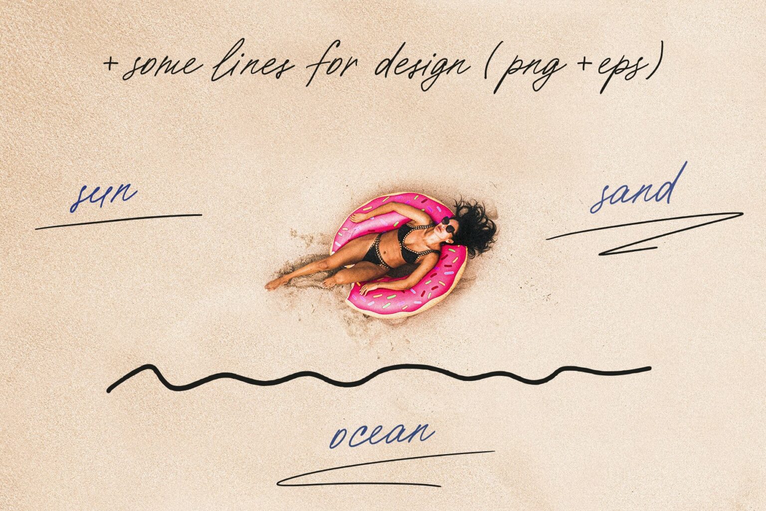 Paradise beach script font textured – MasterBundles