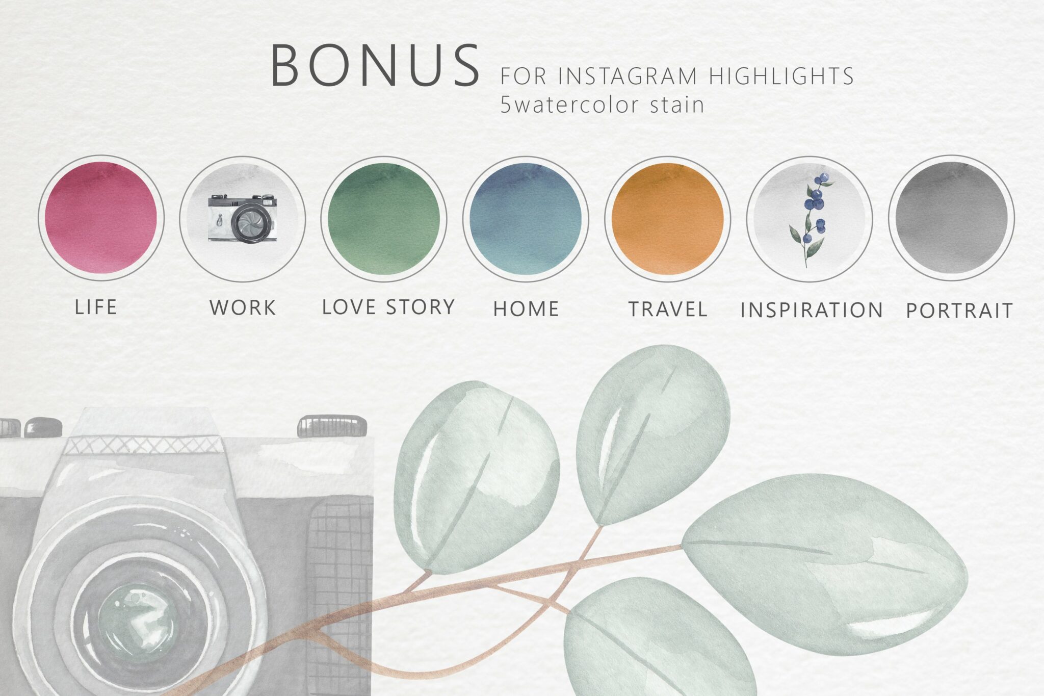 Watercolor Camera Clipart. Part II. – MasterBundles