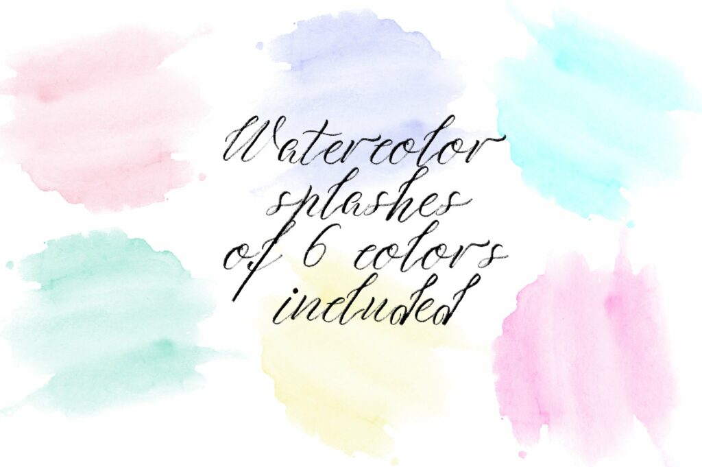 Watercolor Tropics | Script Font – MasterBundles