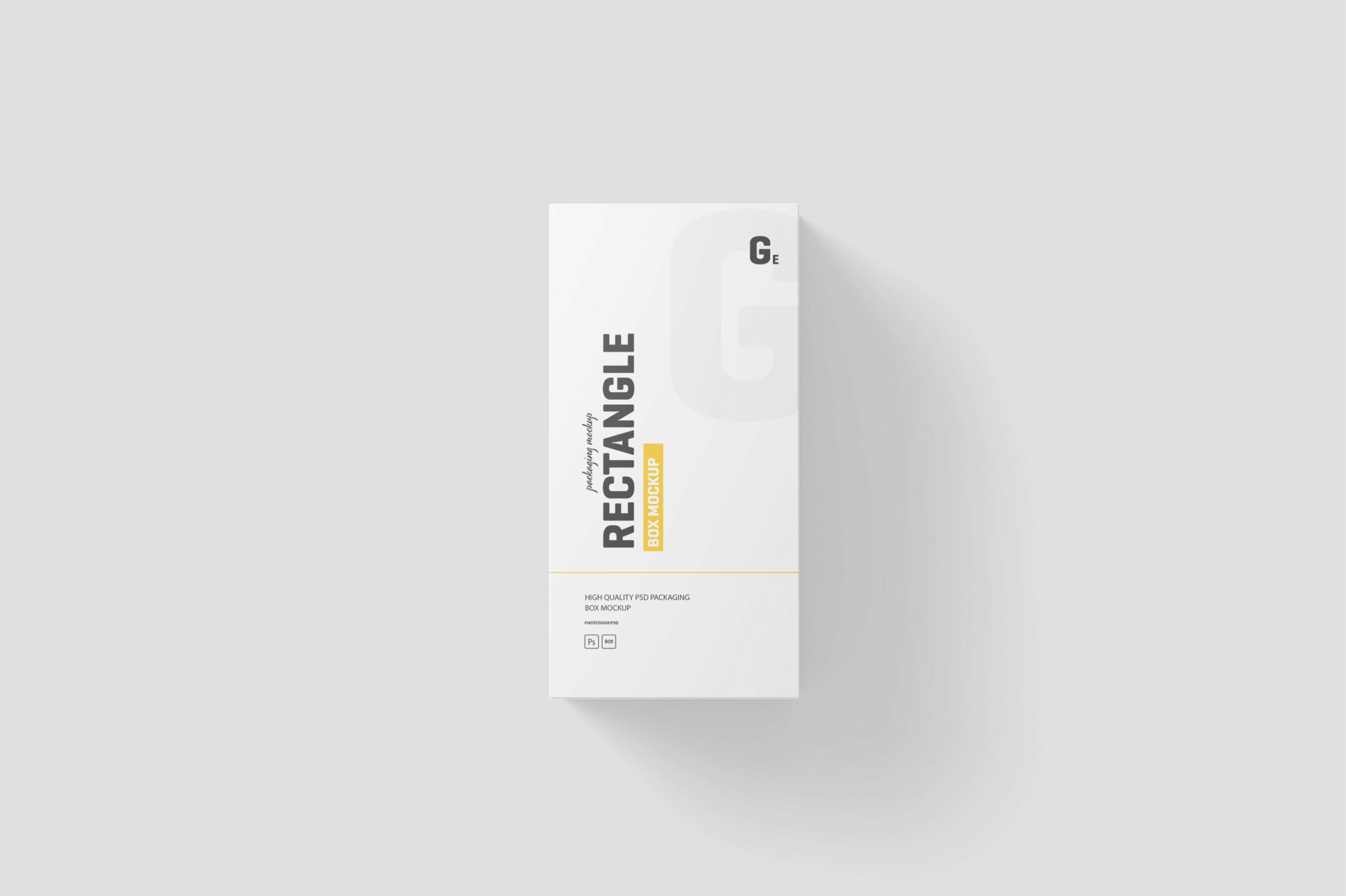 Rectangle Box Packaging Mockup – MasterBundles