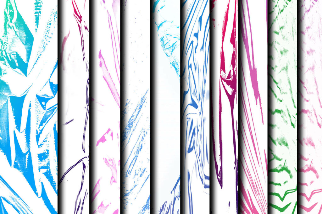 150+ Grunge, Plastic Wrap, Dust Textures Pack. - MasterBundles