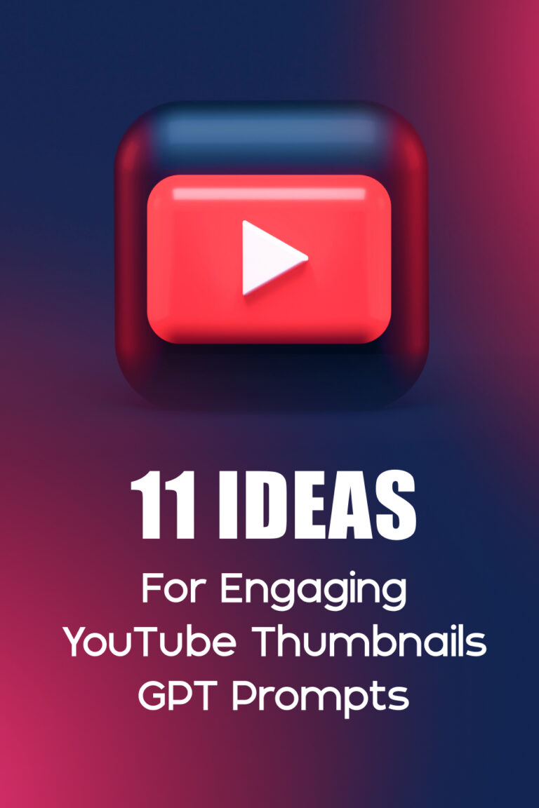 11 Ideas For Engaging Youtube Thumbnails GPT Prompts – MasterBundles