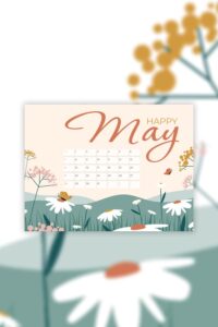 Free Month of May Calendar – MasterBundles