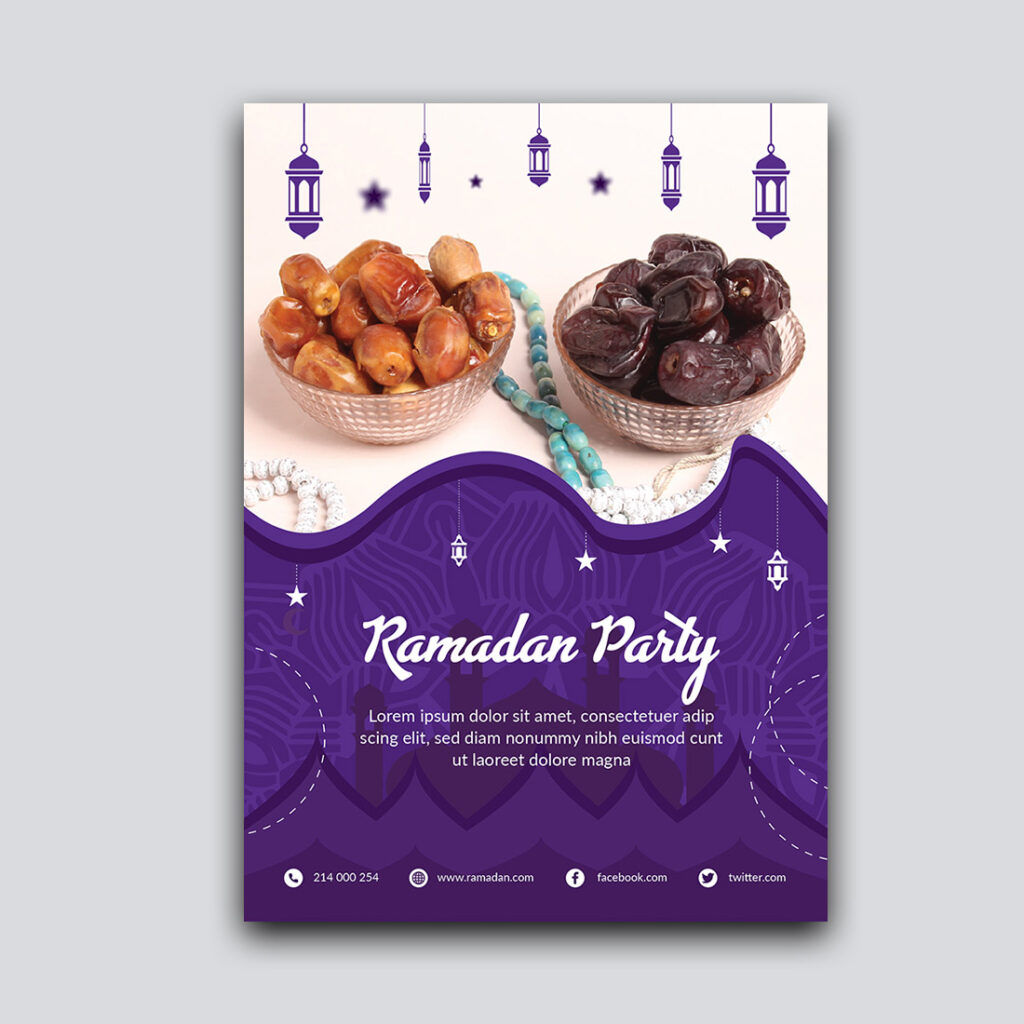 Ramadan Flyer Template - MasterBundles