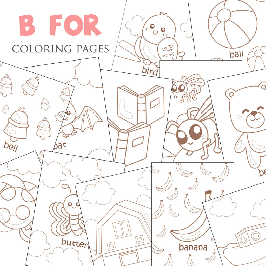 B For Vocabulary School - MasterBundles