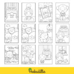 Cute Cartoon Gingerbread Cookies Christmas Character and Man Animals ...
