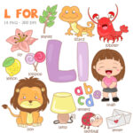 Alphabet L For Vocabulary School Letter Reading Writing Font Study ...