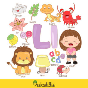 Alphabet L For Vocabulary School Letter Reading Writing Font Study ...