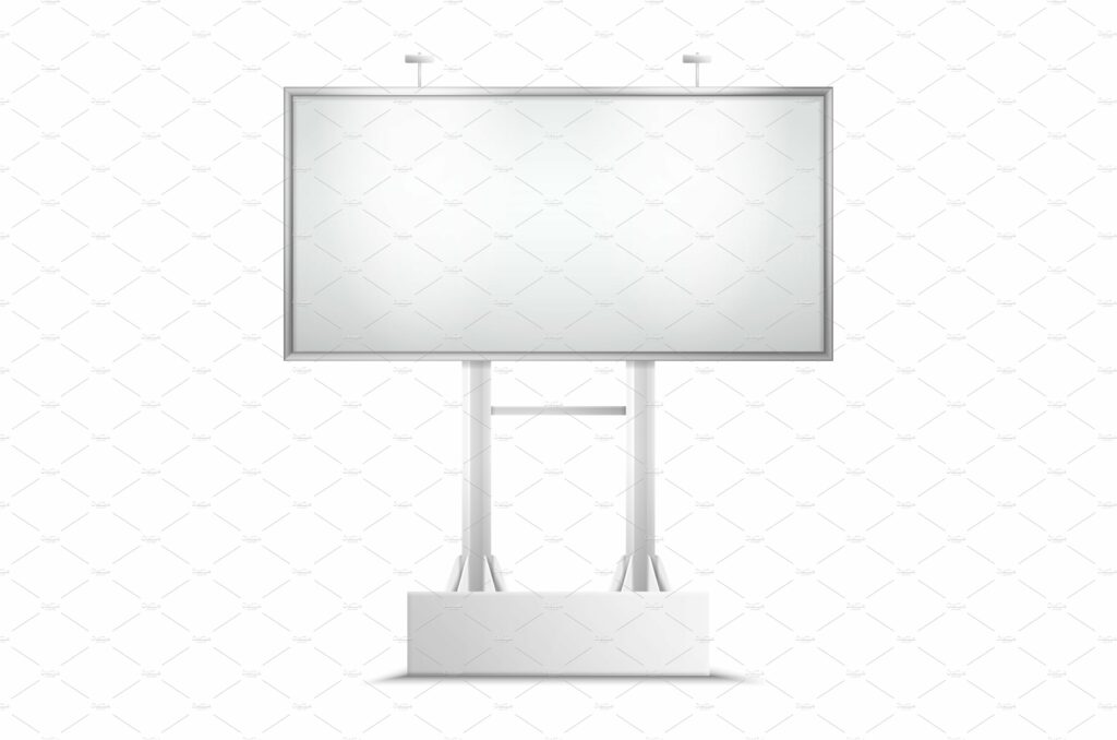 Vector billboard mockup or city – MasterBundles