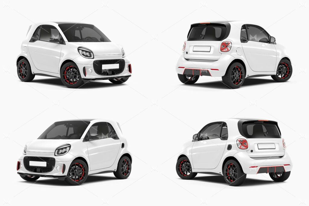MicroCar Mockup 1 – MasterBundles