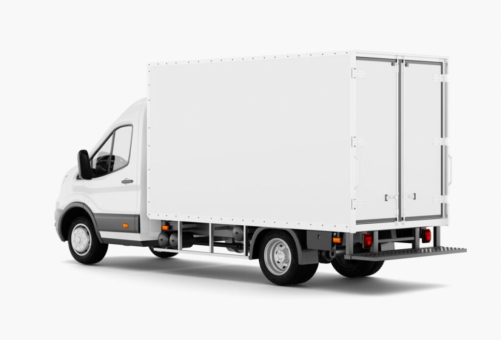 Ford Transit Box Truck Mockup – MasterBundles