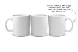 11 oz. Full Wrap Mug Mockup – MasterBundles