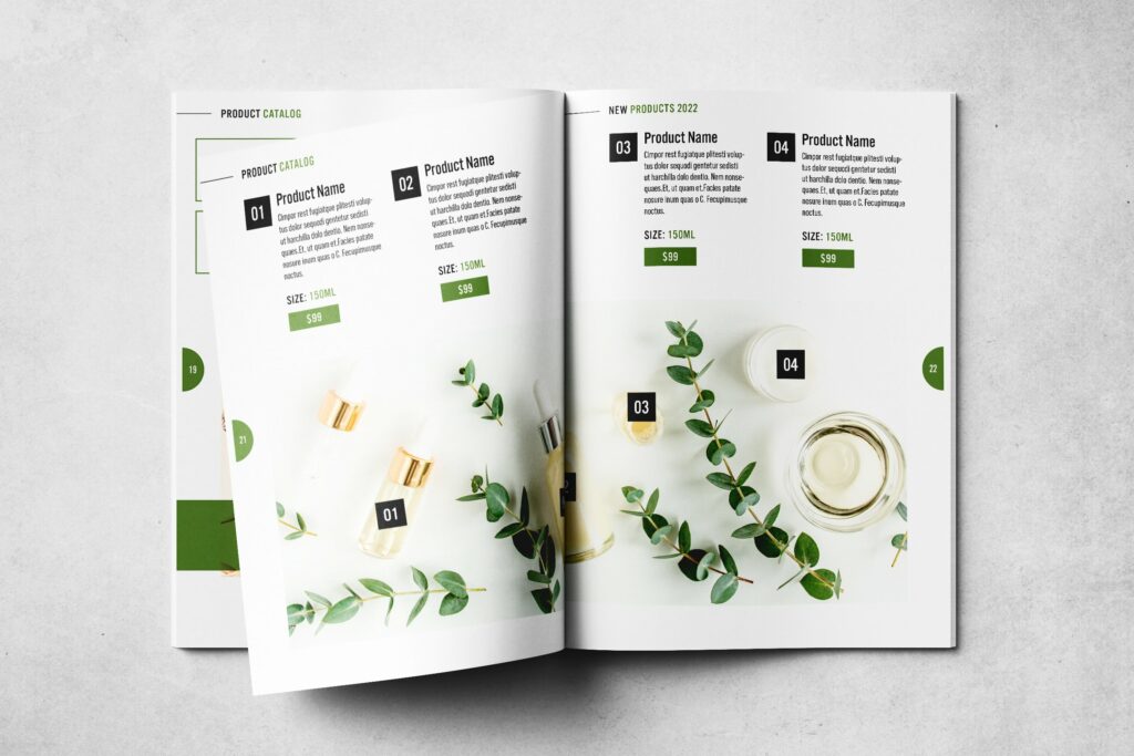 Product Catalog Layout – MasterBundles