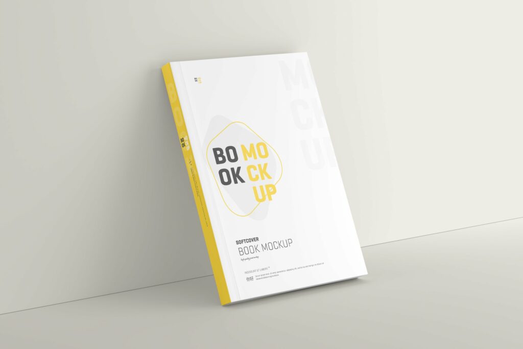 Softcover Book Mockup – MasterBundles