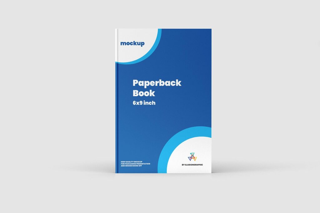 Paperback Book Mockup - 6x9 inch – MasterBundles