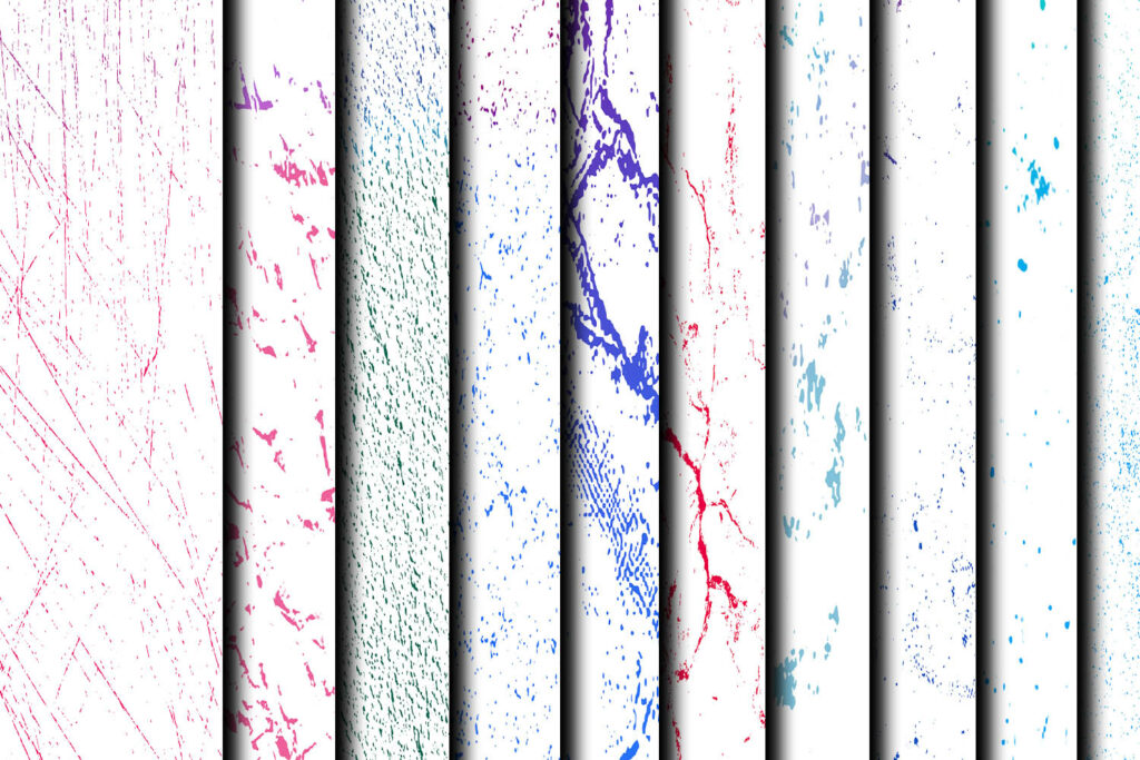 150+ Grunge, Plastic Wrap, Dust Textures Pack. - MasterBundles