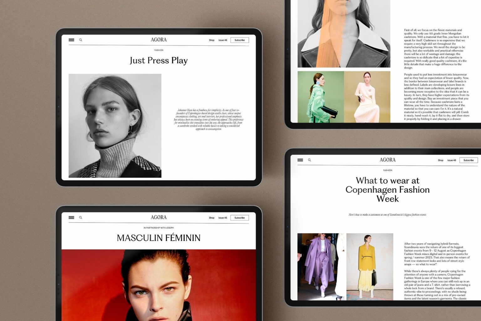 AGORA / Device Mockups – MasterBundles