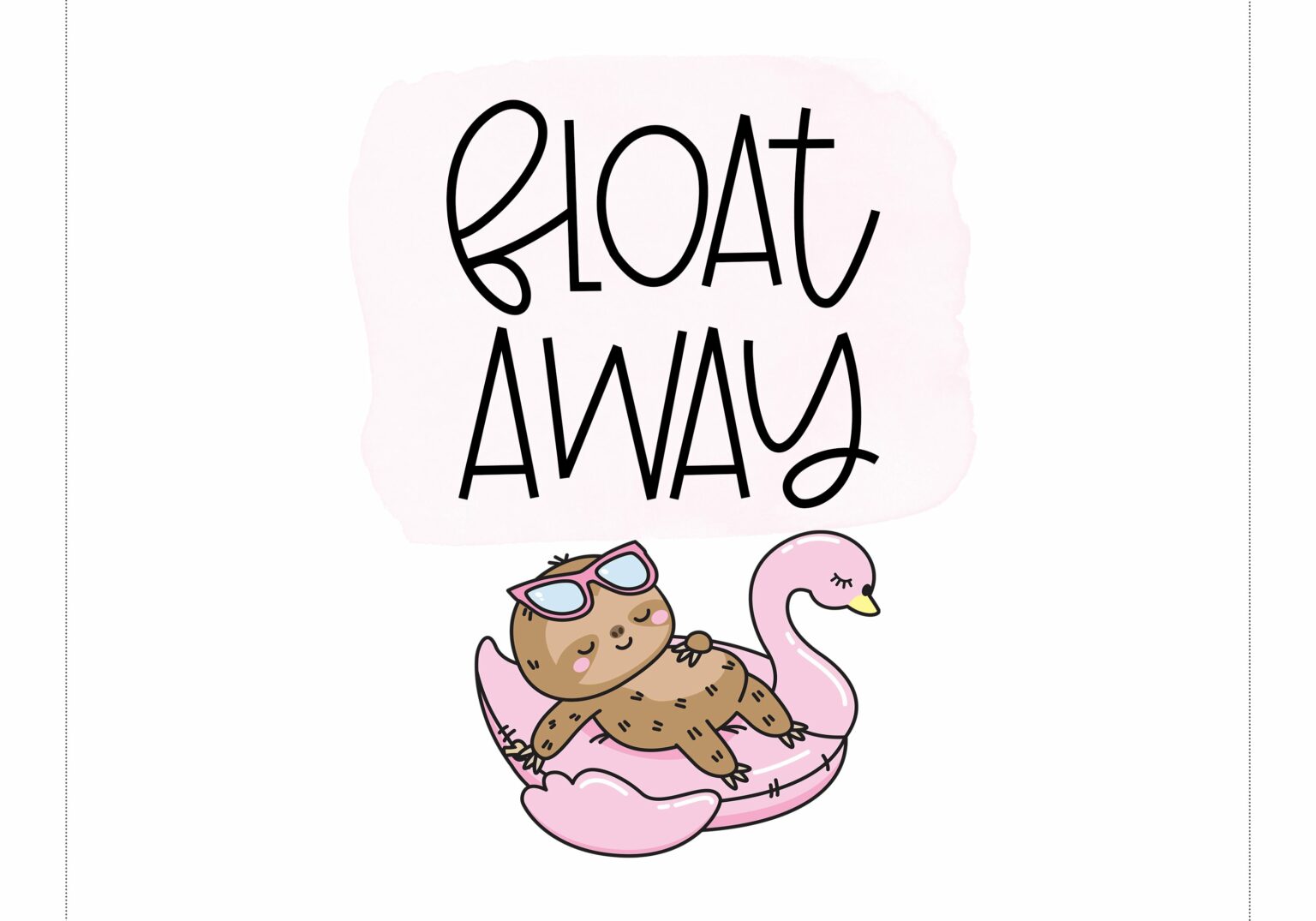 Floaties - A Cute Handwritten Font – MasterBundles