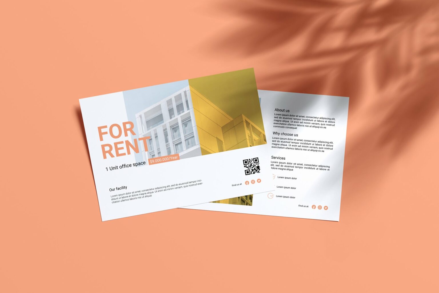 Landscape Flyer Mockup – MasterBundles