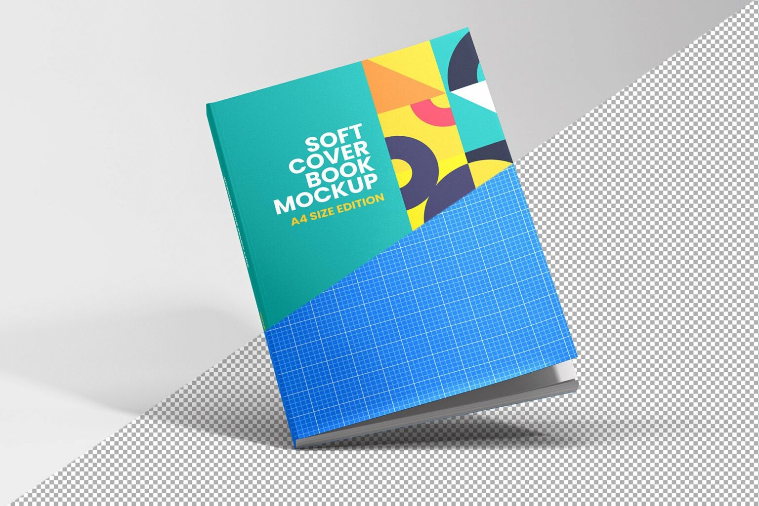 Soft Cover Book Mockup - A4 – MasterBundles