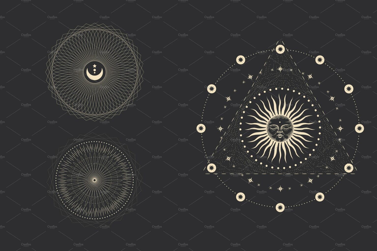 Cosmic signs and symbols – MasterBundles