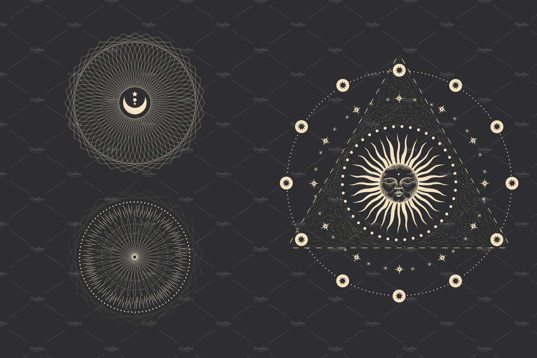 Cosmic signs and symbols – MasterBundles