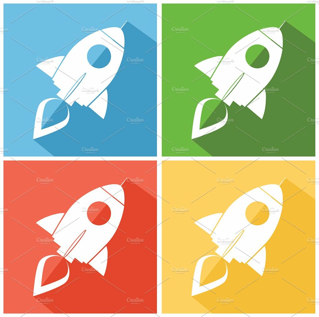 Retro Rocket Collection - 4 – MasterBundles