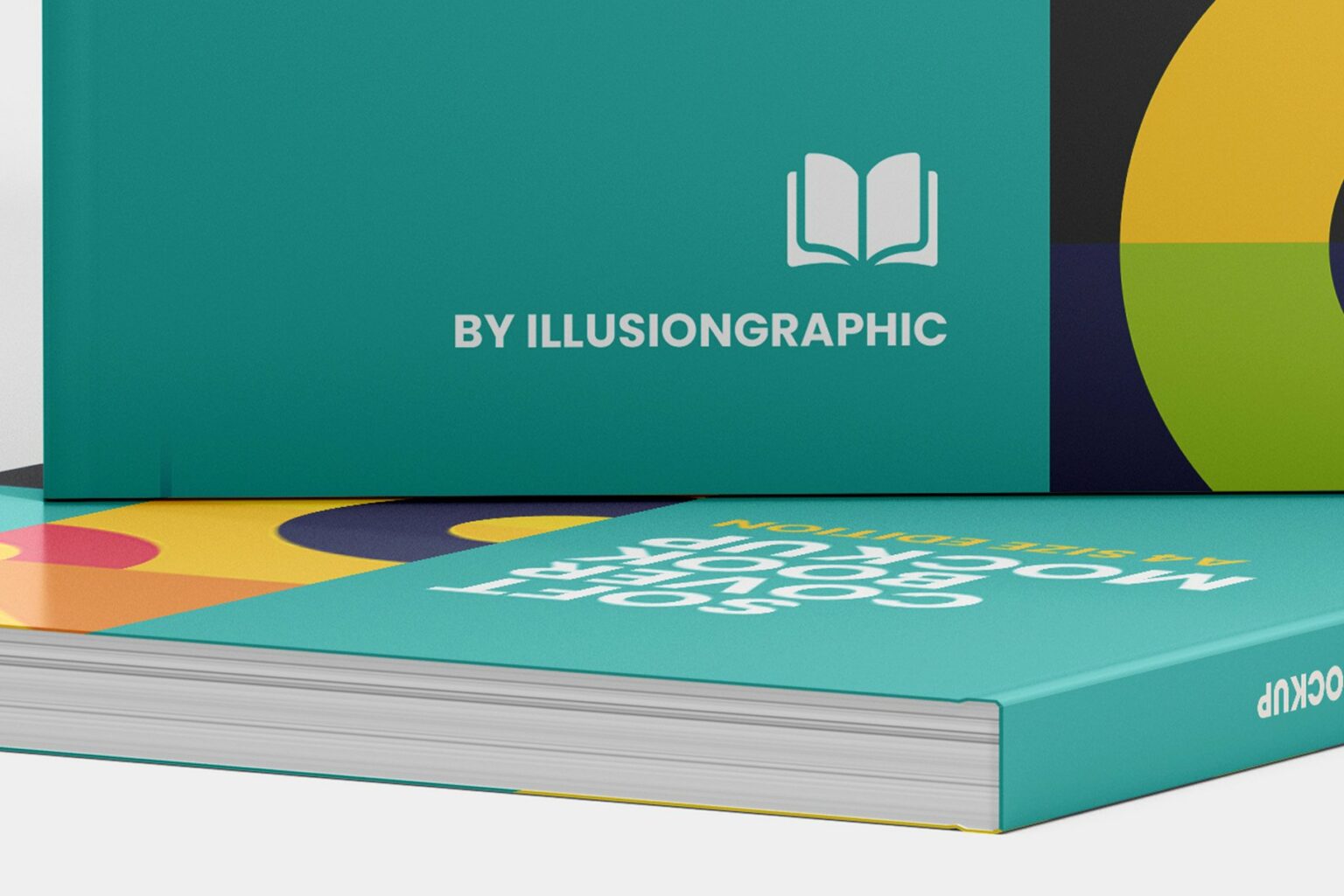 Soft Cover Book Mockup - A4 – MasterBundles