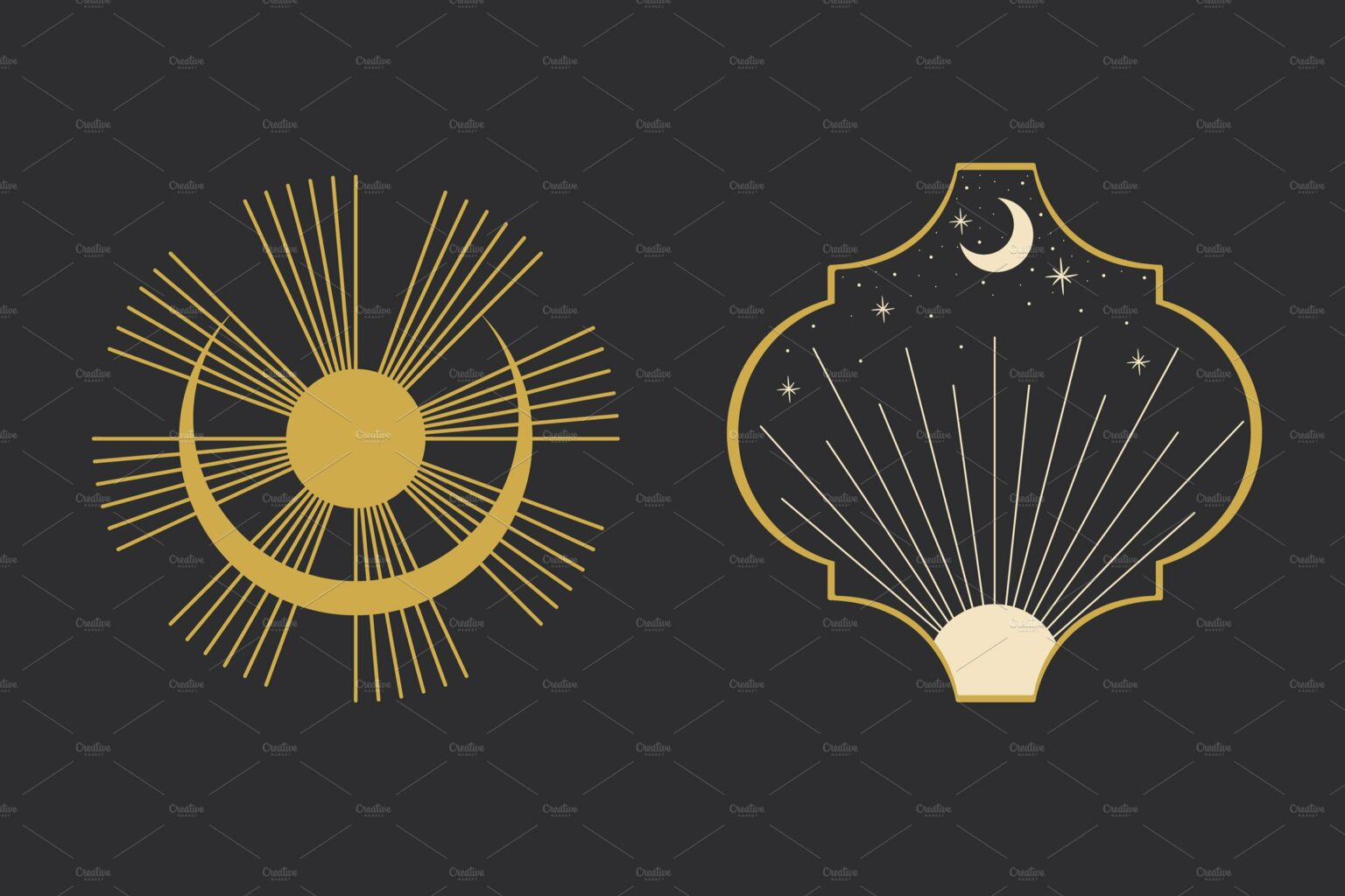 Cosmic signs and symbols – MasterBundles