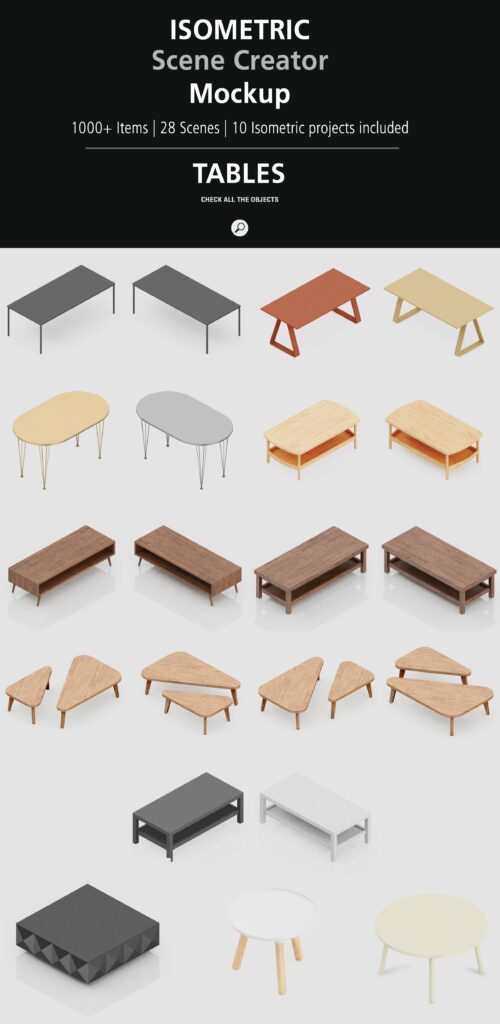 Isometric Scene Creator Mockup – MasterBundles